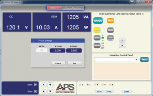 AC Load GUI Software PROGRAMMABLE AC LOAD CONTROL SOFTWARE
