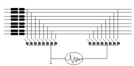 Coupling/decoupling networks for 4 pairs/8 lines as per IEC 60255-26