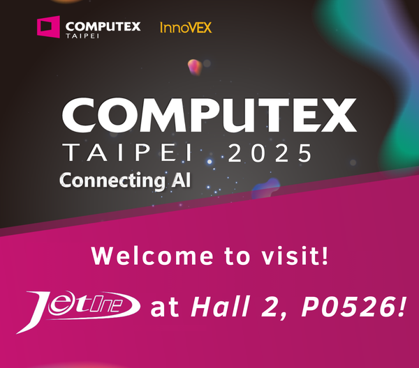 Jet One Technology is attending COMPUTEX 2025! (Hall 2, Booth P0526)