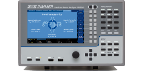 ZES ZIMMER LMG500 1 to 8 Channel Power Analyzer
