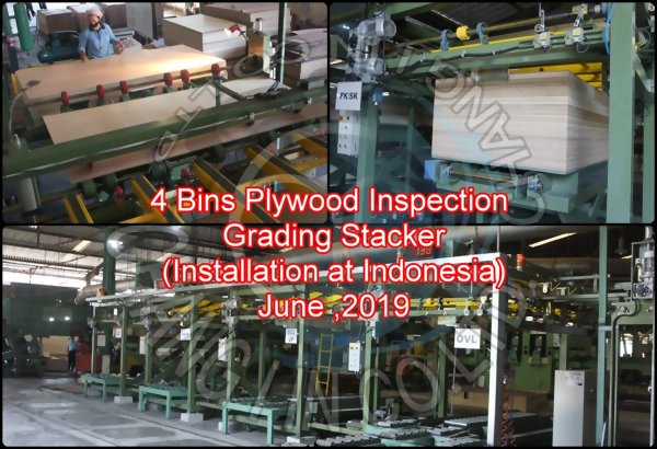 Plywood Grading Selection Stacker