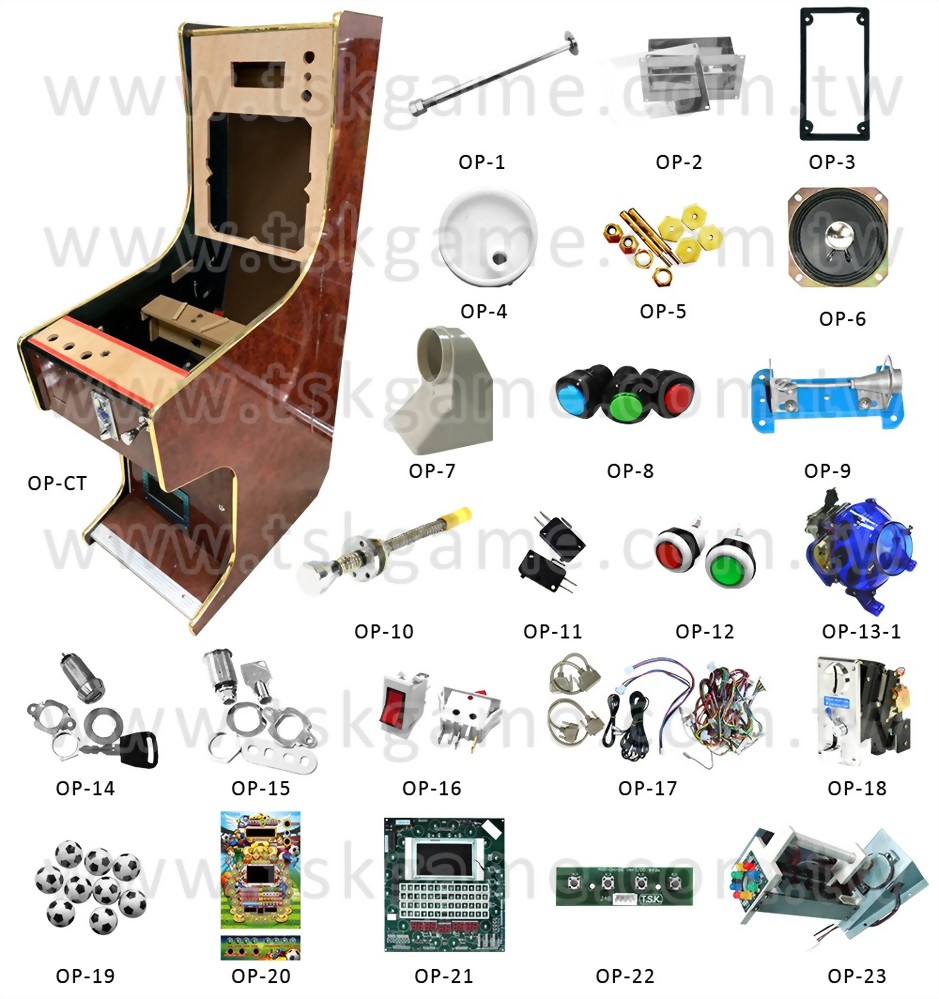 TSKgame | Kit Set | Pinball 9 Balls