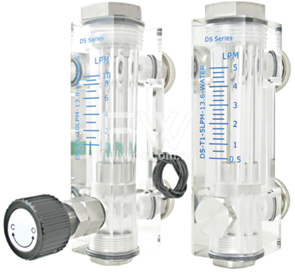 Acrylic Tube Flow Meter with Alarm Switch