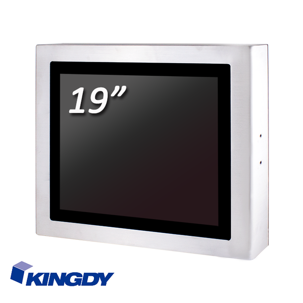 Full IP65 Stainless 19" Touch Monitor