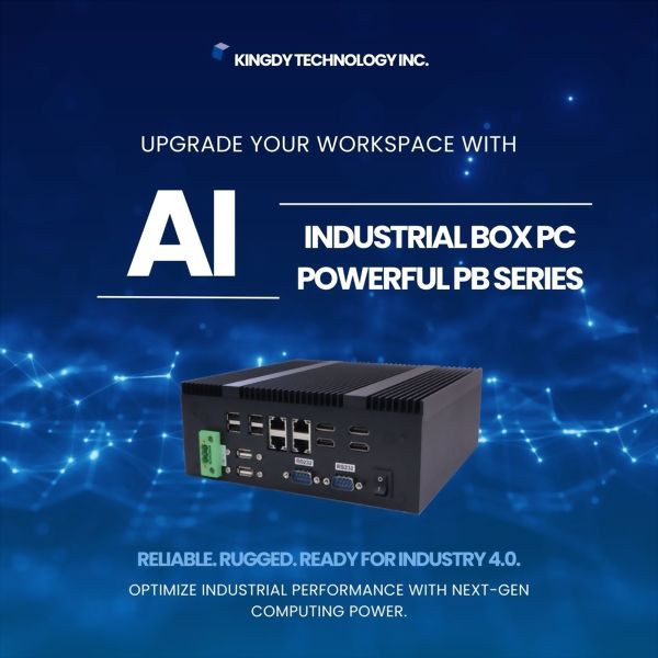 AI-Ready Fanless Industrial Box PC – PB Series | Compact, Reliable ...
