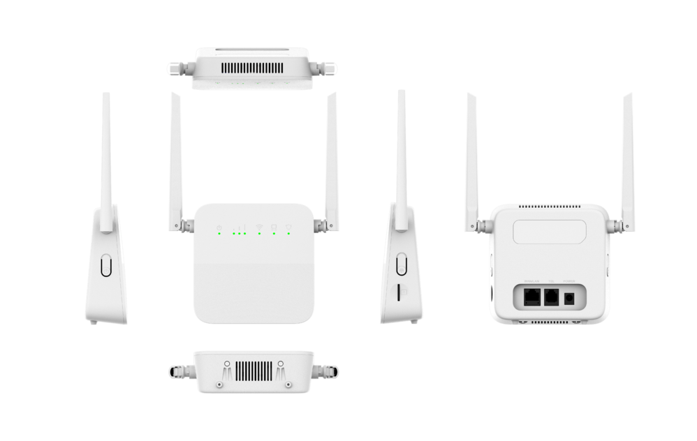 MaxComm 4G LTE CPE Router support up to 150Mbps downlink 50Mbps ...
