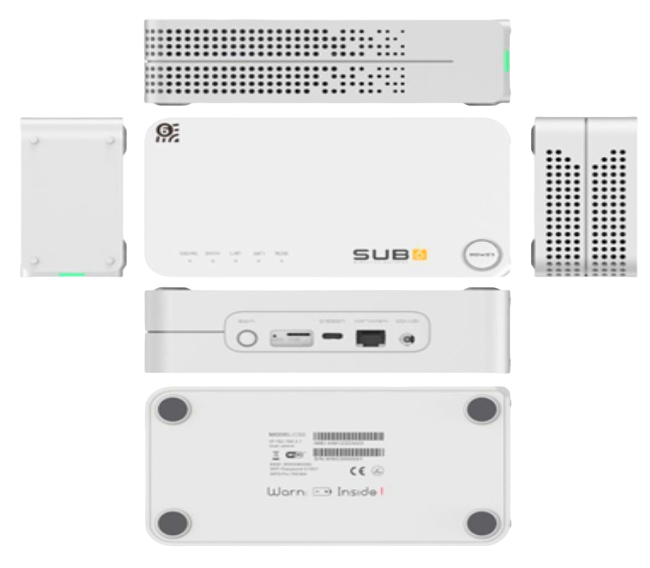 MaxComm smart 5G WiFi CPE Router wireless access RJ45 Lan port applicable