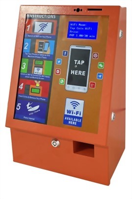 Outdoor Tap Coin WiFi