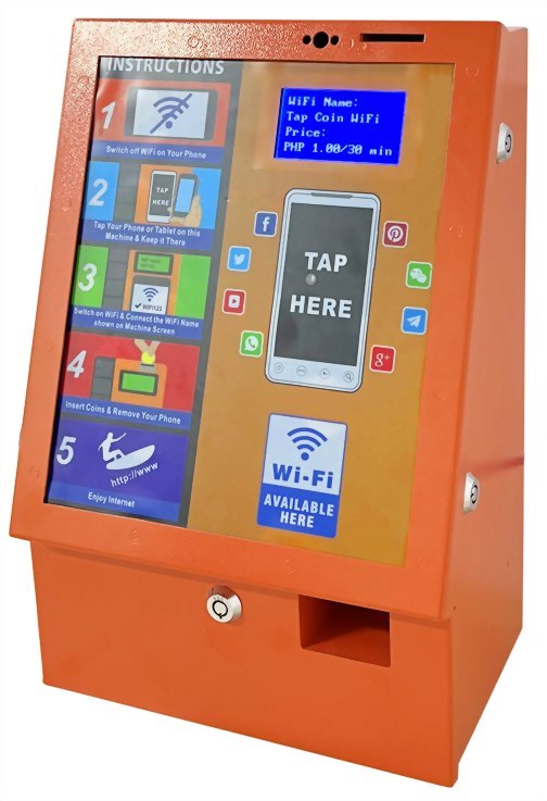Outdoor Tap Coin WiFi