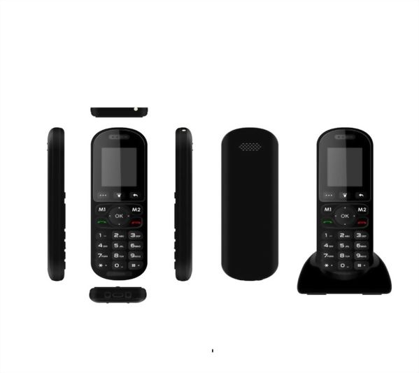 4G Sim Card Cordless Phone 1000mAH battery with charger one sim slot