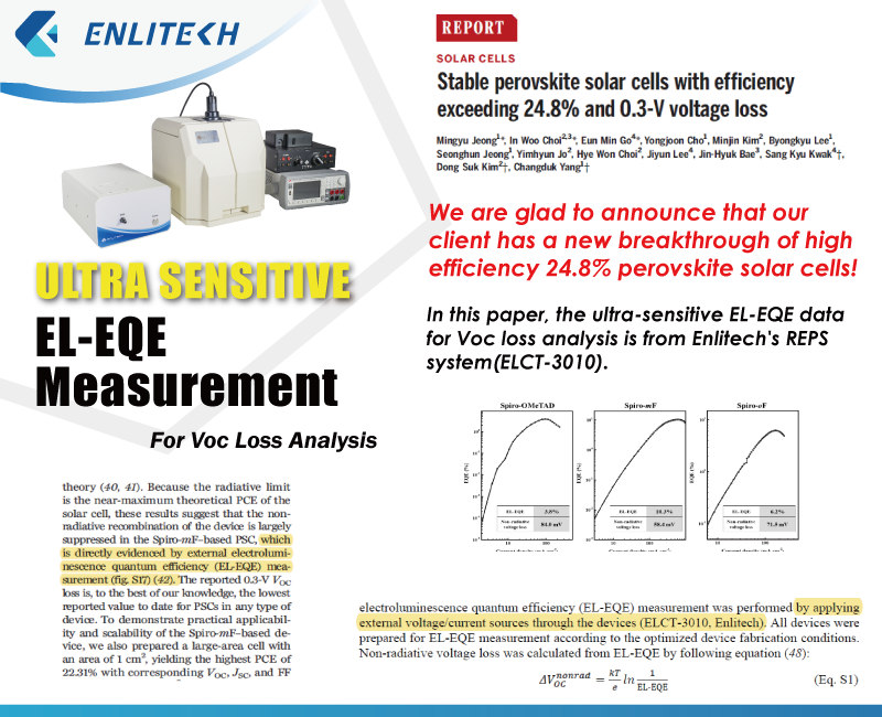 Enlitech-Quantum Efficiency Expertise