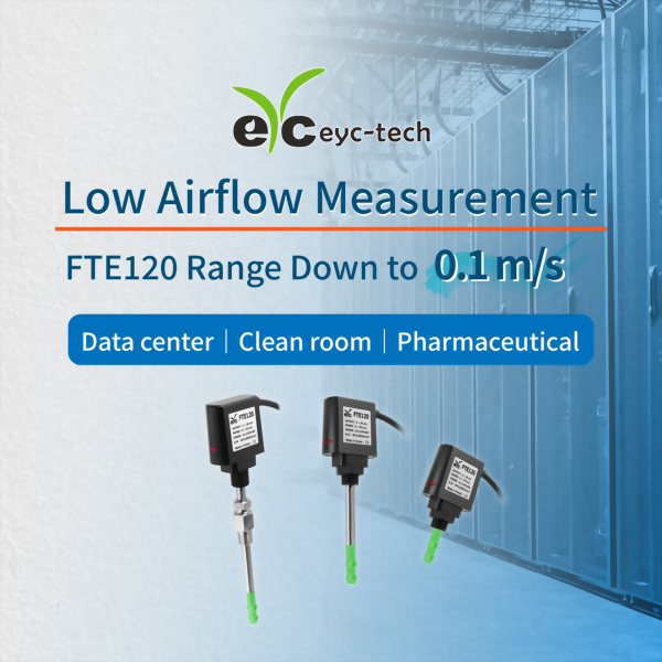 eyc-tech Low Air Flow Measurement: Advantages of FTE120