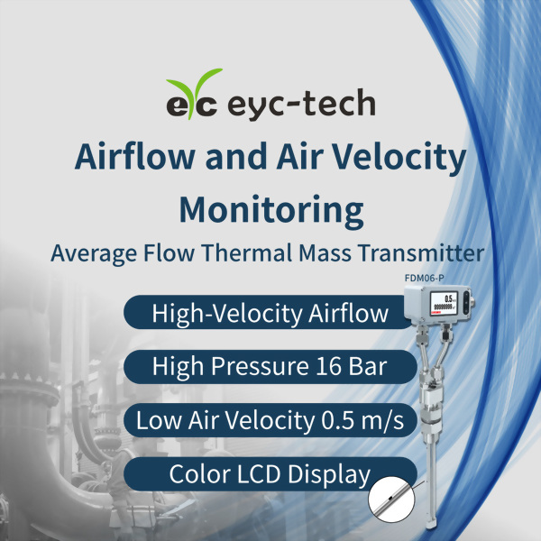 Average Flow Thermal Mass Transmitter | Airflow and Air Velocity Monitoring