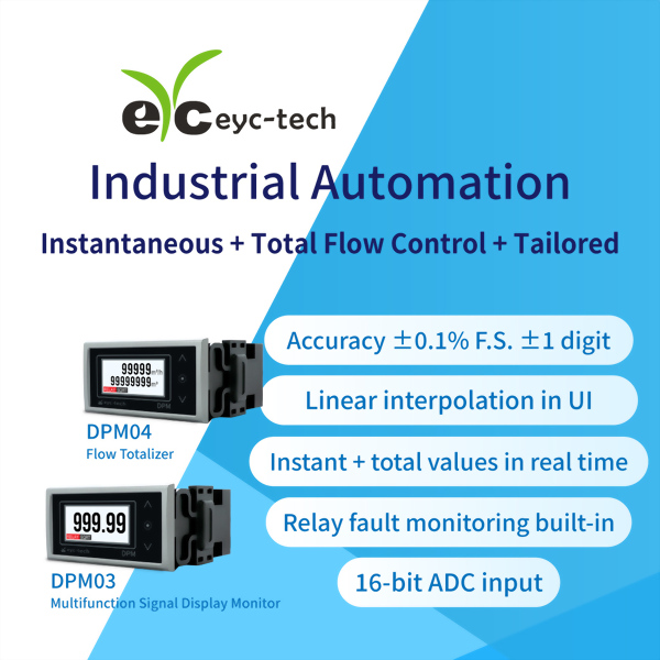 Instantaneous + Cumulative Flow Monitoring - Signal Indicators Tailored for Industrial Automation