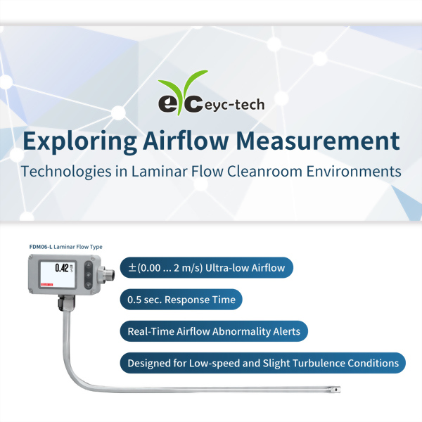 Exploring Airflow Measurement Technologies in Laminar Flow Cleanroom Environments