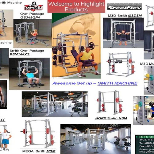 Awesome Set up SMITH MACHINE