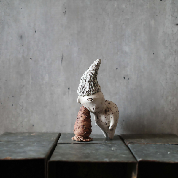 White dwarf eating radish