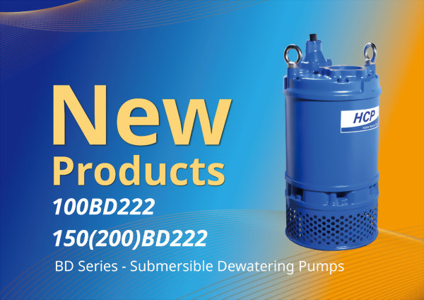 [New Product Launch] 100BD222 / 150(200)BD222 Submersible Dewatering Pumps