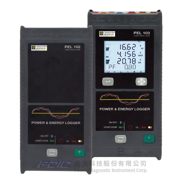 功率及電量記錄器 - 震儀