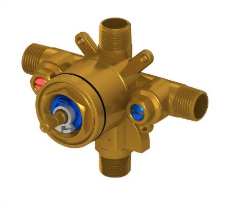 Pressure Balance Valves with Integral 2-Ways Diverter 4014