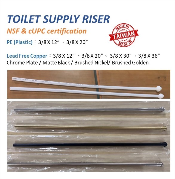 toilet supply rises - Taiwan Kingbird