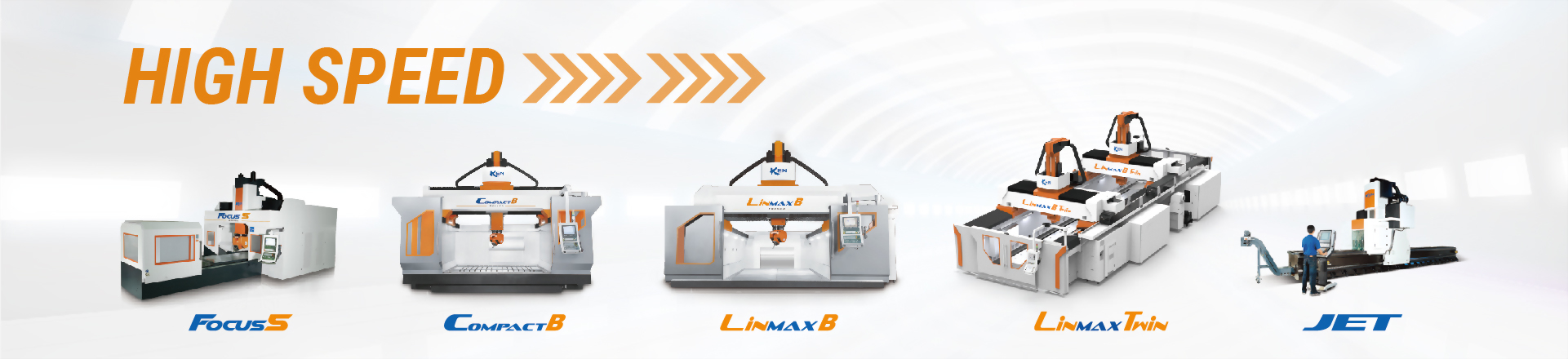 Gantry Type High Speed 5-Axis Machine Center