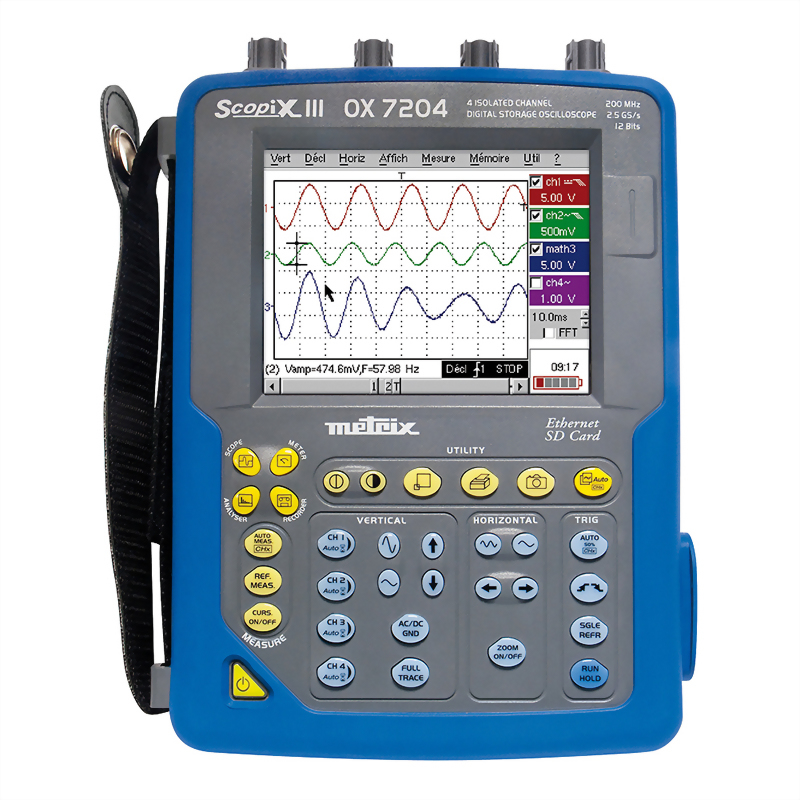 Portable Ooscilloscope OX 7000 Series