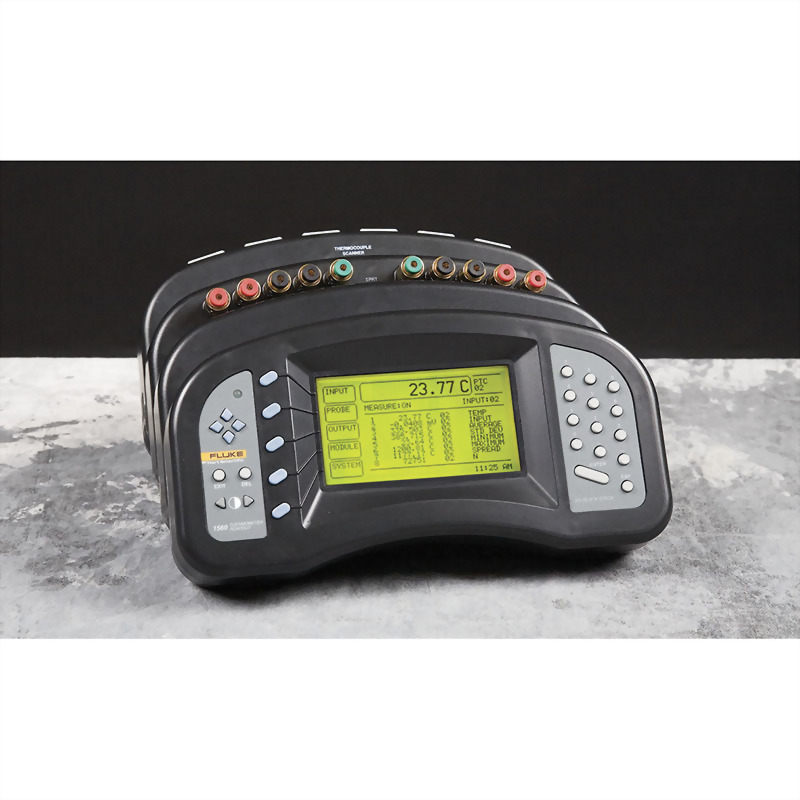 Black Stack Thermometer Readout 1560