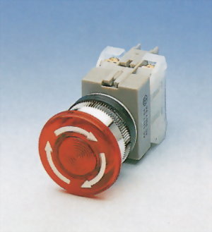 Illuminated Emergency Stop Switches NILEPB30-1OC