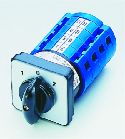 25A Change Over Switches With Off (60 Deg Switching)