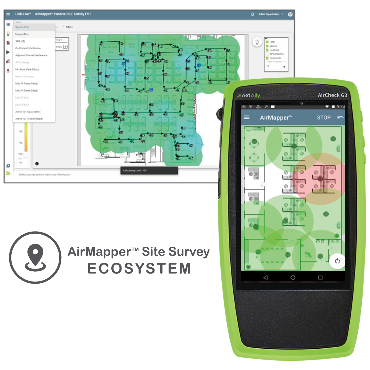 AirCheck G3 Pro 掌上型 WiFi 6/6E 無線網路測試儀