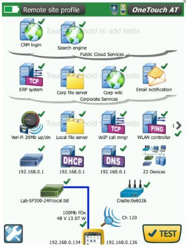 網路除錯工具｜OneTouch AT一點通網路性能自動測試器 - 翰特科技
