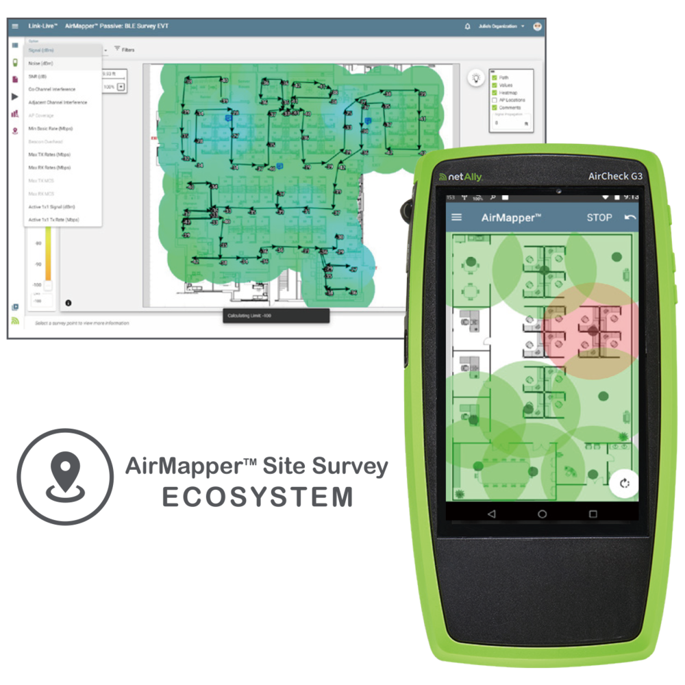 AirCheck G3 Pro 掌上型 WiFi 6/6E 無線網路測試儀