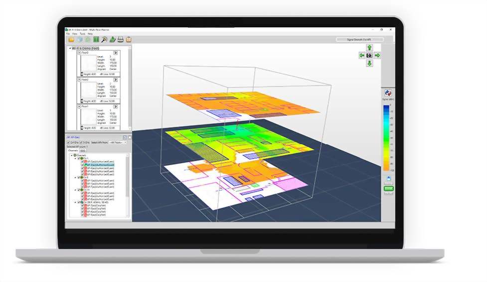 AirMagnet Survey | 無線網路效能分析專業測量儀 - 翰特科技