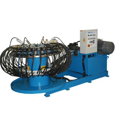 36H BICYCLE SINGLE WALL RIM PUNCHING MACHINE