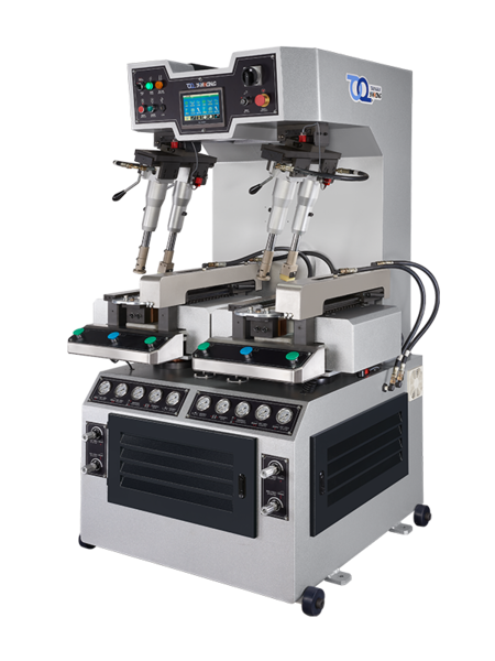 Computerized Wall Type Sole Attaching Machine