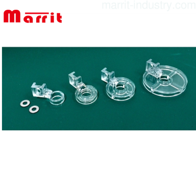 PF-ECHO CLEAR PLASTIC RULER FOOT & ECHO FEET PACKAGE LOE AHANK 4 FEET SET