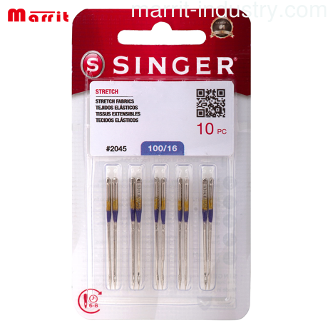 SINGER 2045 SEWING MACHINE NEEDLES, Size 100/16