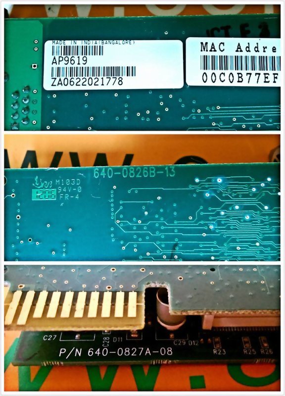 APC NETWORK MANAGEMENT CARD EM AP9619 640-0826A-10