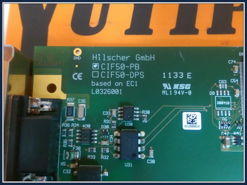 HILSCHER GMBH CIF50-PB COMMUNICATION MODULE