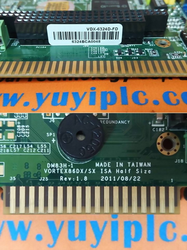 ICOP DM83H-1 VORTEX86DX/SX ISA VDX-6324D-FD CPU CARD