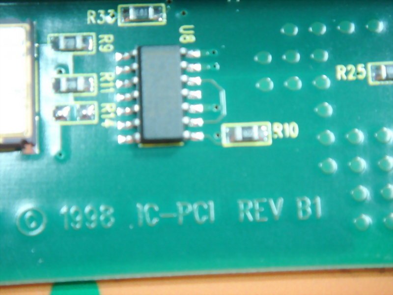 IMAGING TECHNOLOGY INCORPORATED IC-PCI REV B1