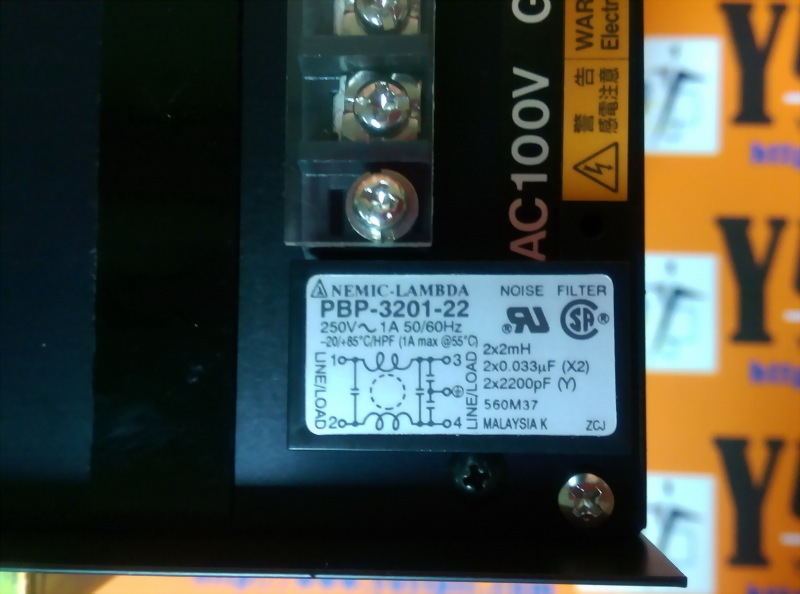 MEMIC-LAMBDA PBP-3201-22 NOISE FILTER