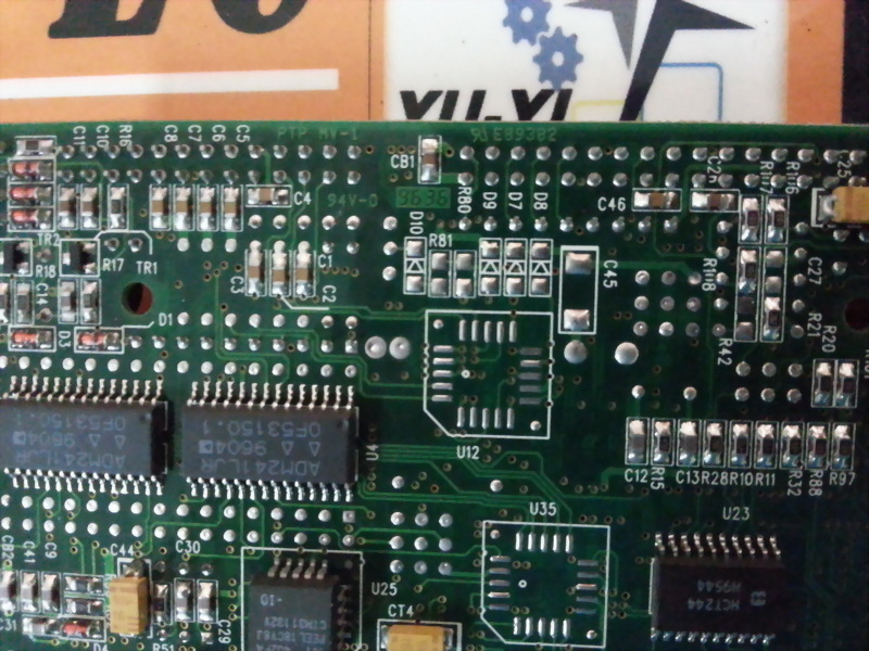 PTP MV-1 INPUT OUTPUT CARD E89382 94V-0 9636