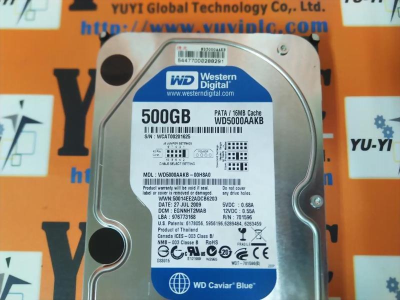 WESTERN DIGITAL BLURE WD5000AAKB 500GB 7200RPM IDE HDD