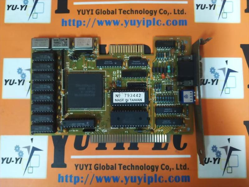 PARADISE SYSTEMS V-1A64 8-BIT ISA VIDEO CARD PVGA1A-JK