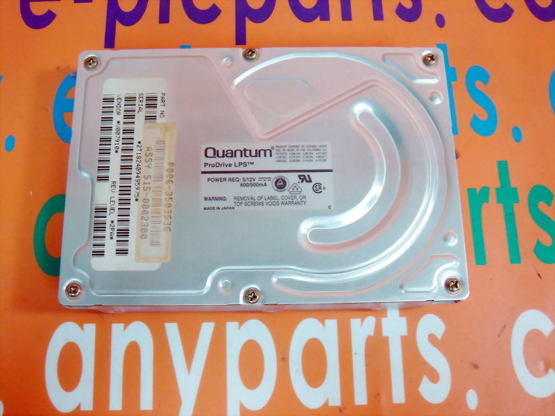 QUANTUM HARD DRIVE TB27S411 270MB / 50PIN