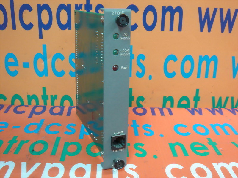 CONTROL TECHNOLOGY CORPORATION 2701E