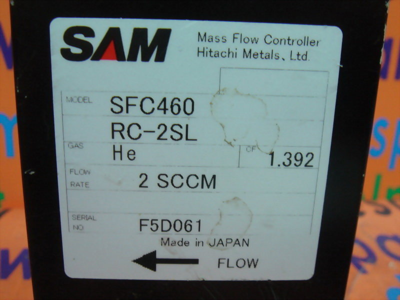 HITACHI MASS FLOW CONTROLLER SFC460