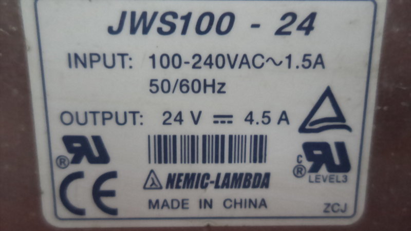 NEMIC-LAMBDA JWS100-24